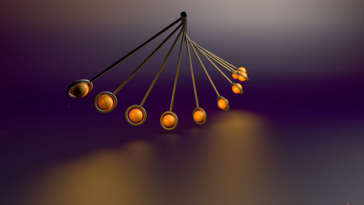3d Pendulum Animation - YouTube