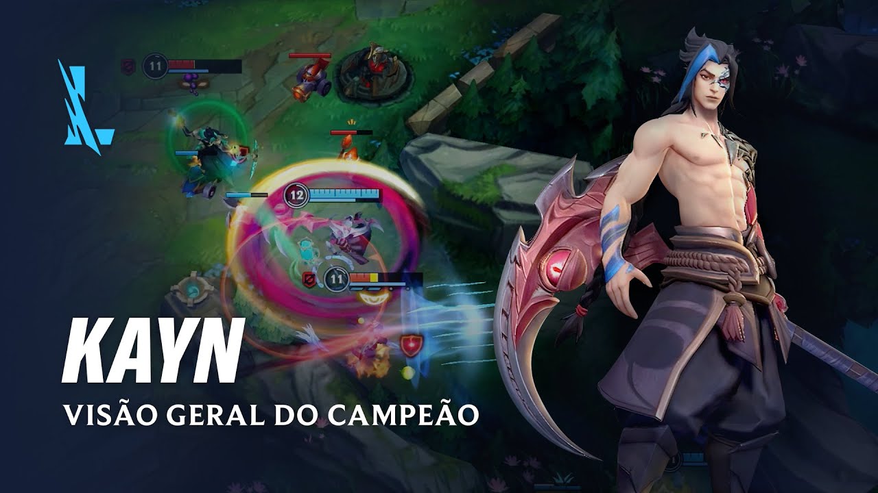 League of Legends: Wild Rift | Visão geral do Campeão: Kayn – Mecânica ...