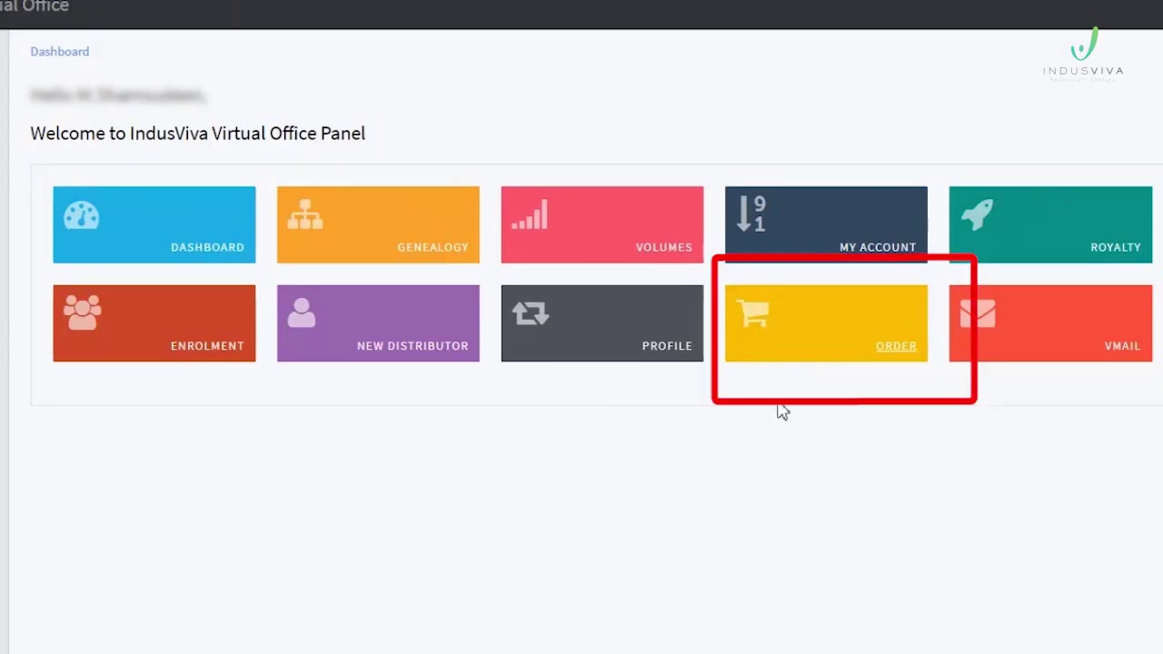 How to track your order in IndusViva - YouTube