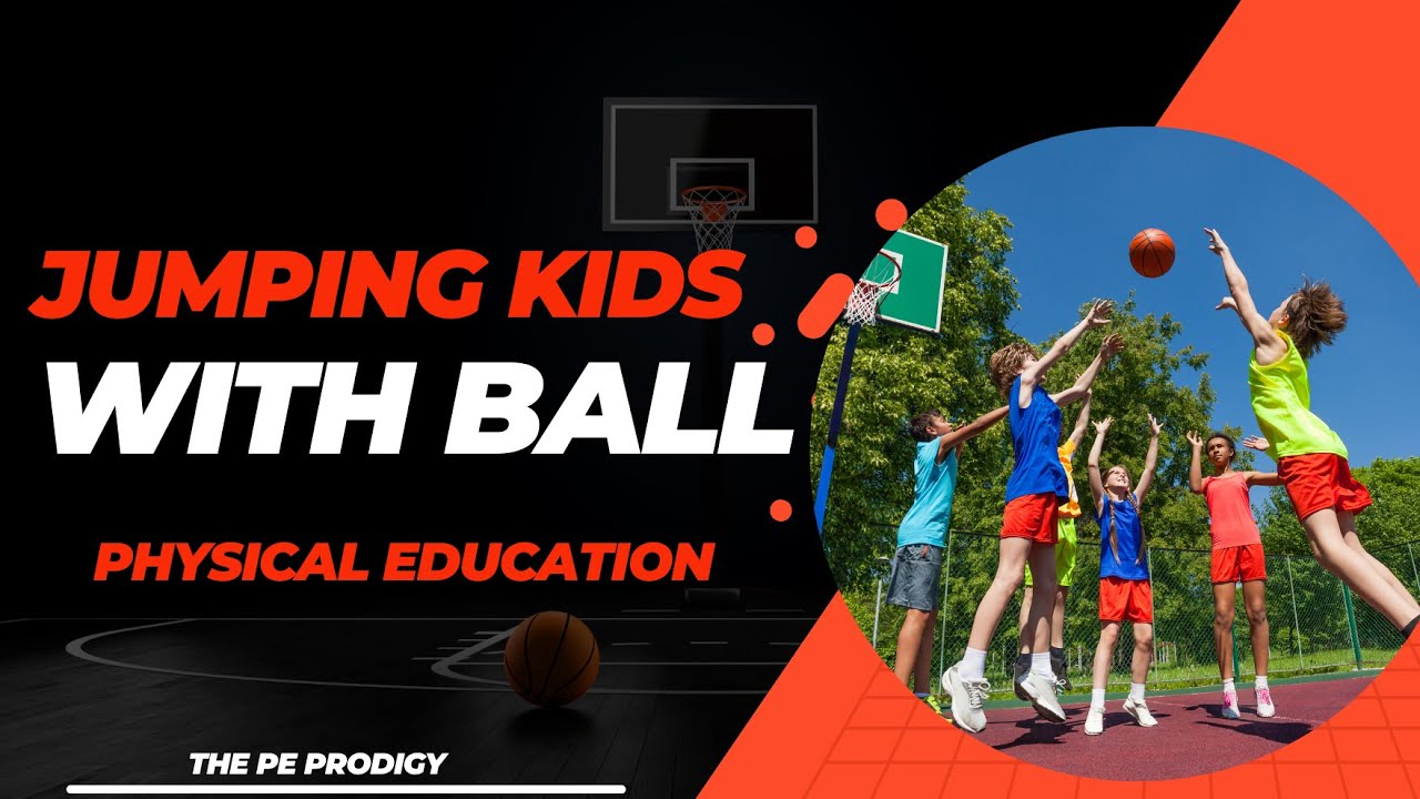 Jumping With Ball Activity For Kids | Jumping Games Physical Education ...