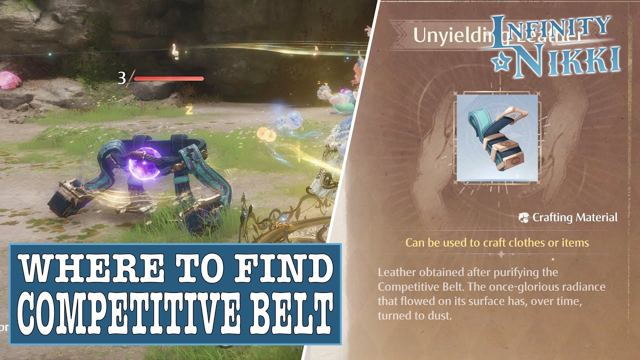 Infinity Nikki - Where to find COMPETITIVE BELT / Get Unyielding ...