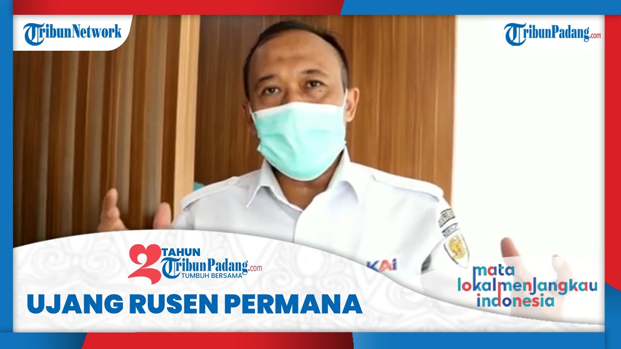 Kepala Humas PT KAI Divre II Sumbar, Ujang Rusen Permana: TribunPadang ...