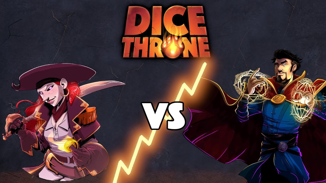 Dice Throne Gameplay - Cursed Pirate vs Dr Strange - YouTube