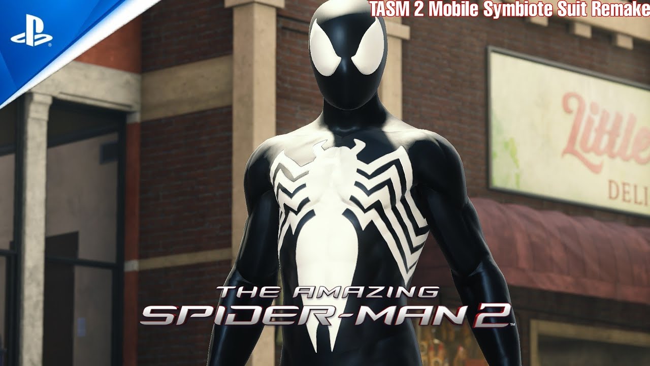 *NEW* TASM 2 Mobile Symbiote Suit Remake with (MOVING EYES) | Spider ...