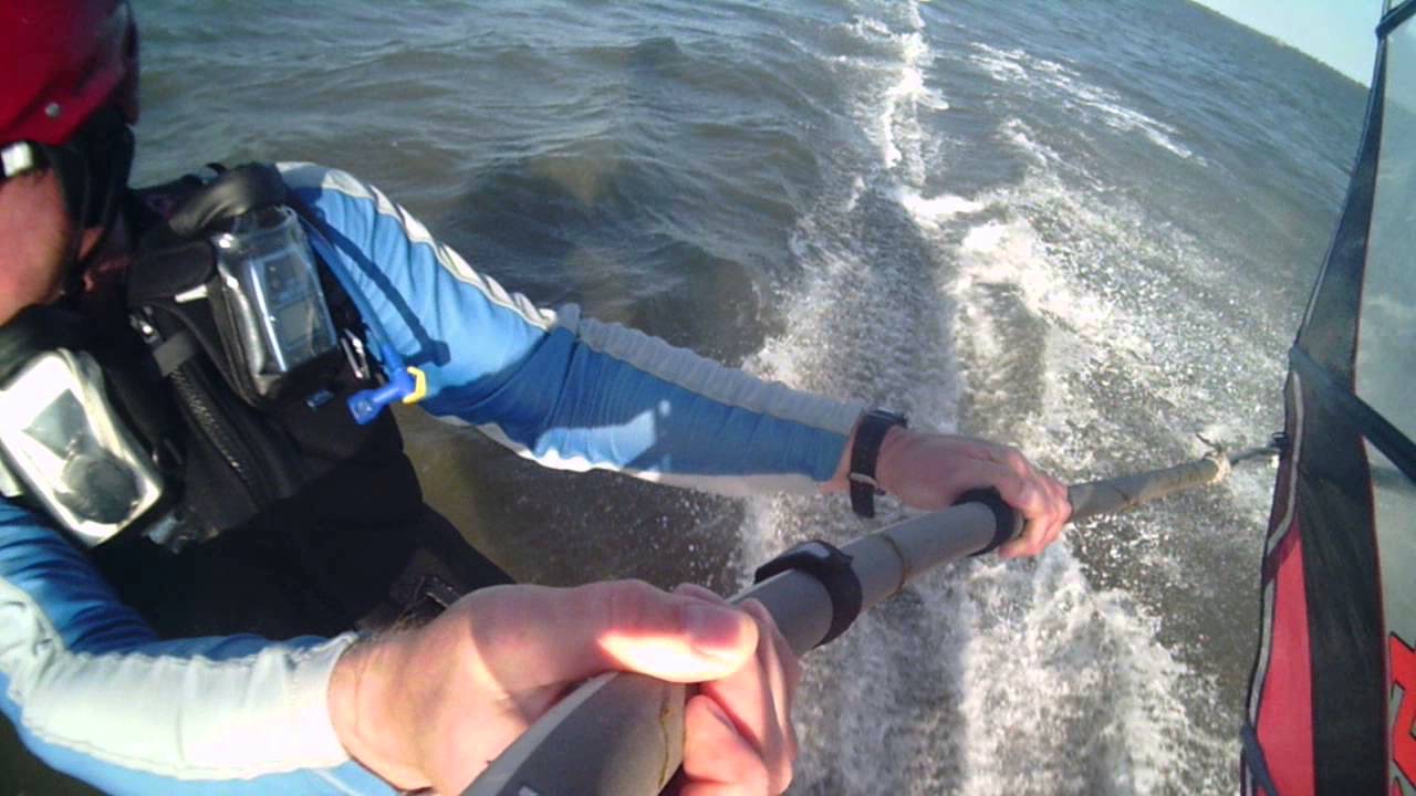 Lake Illawarra Windsurfing - 3SIXT camera test - YouTube