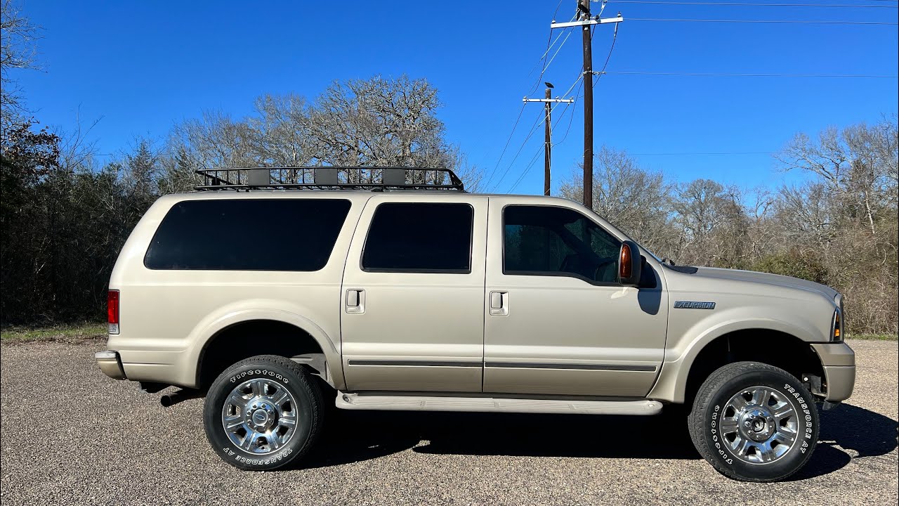 SOLD: 2005 Ford Excursion Limited Ultimate 6.0L Powerstroke Diesel 4WD ...