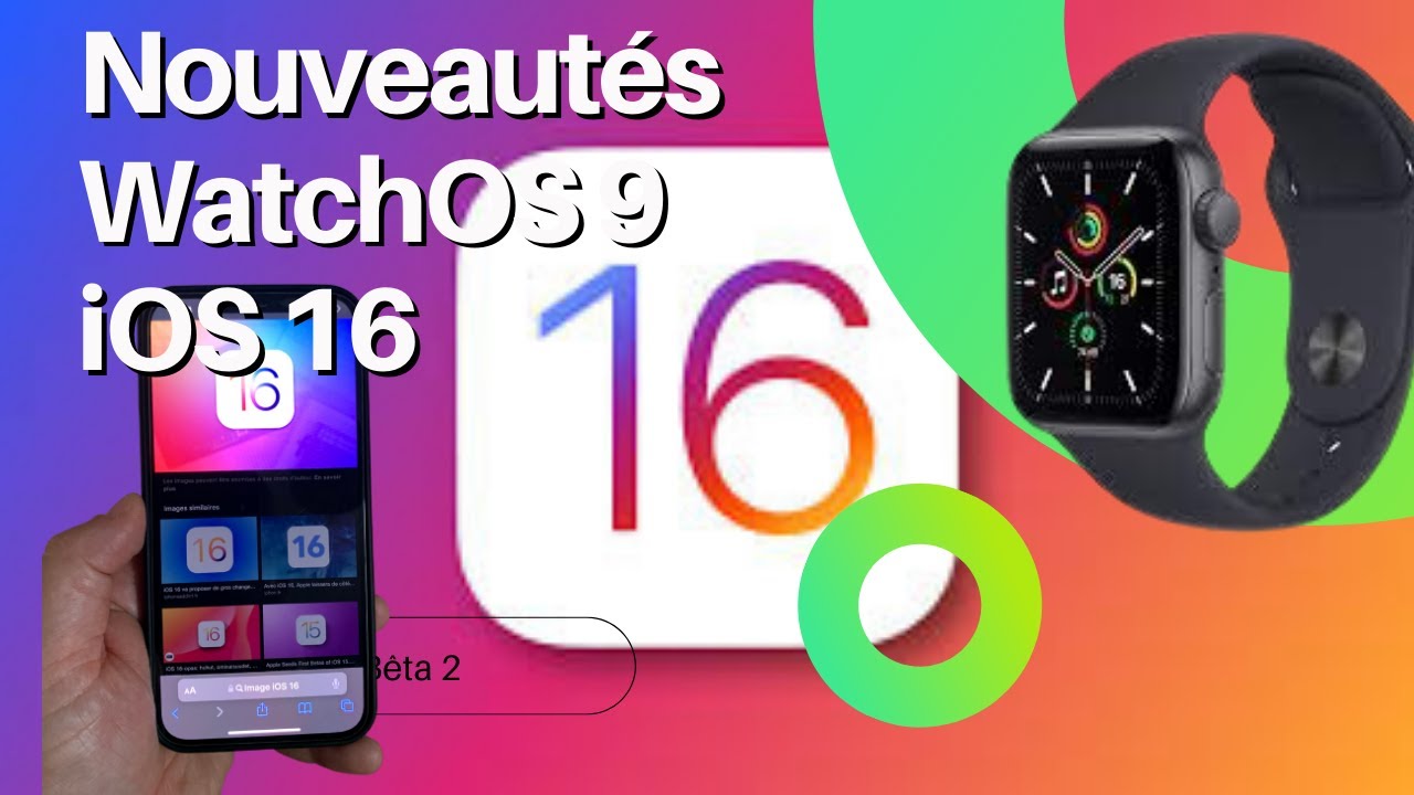 iOS 16 WatchOS 9 : Nouveautés Recopie de l'Apple Watch - YouTube