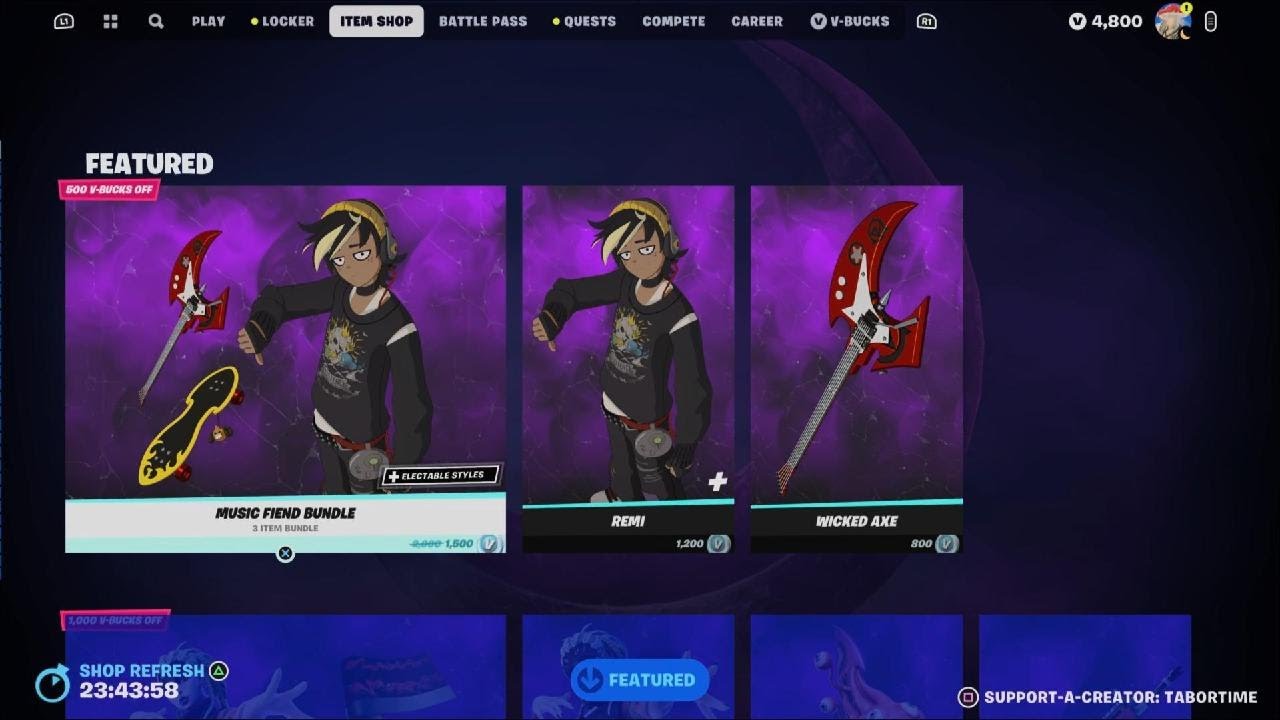 Fortnite Item Shop Remi & Abyss Are Back! (October 31st, 2023) - YouTube