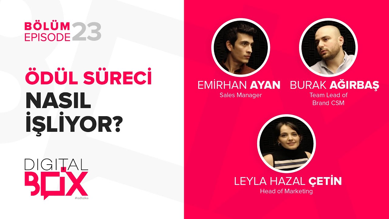 Ödül Süreci Nasıl İşliyor? #adtalks // Emirhan Ayan Burak Ağırbaş ...