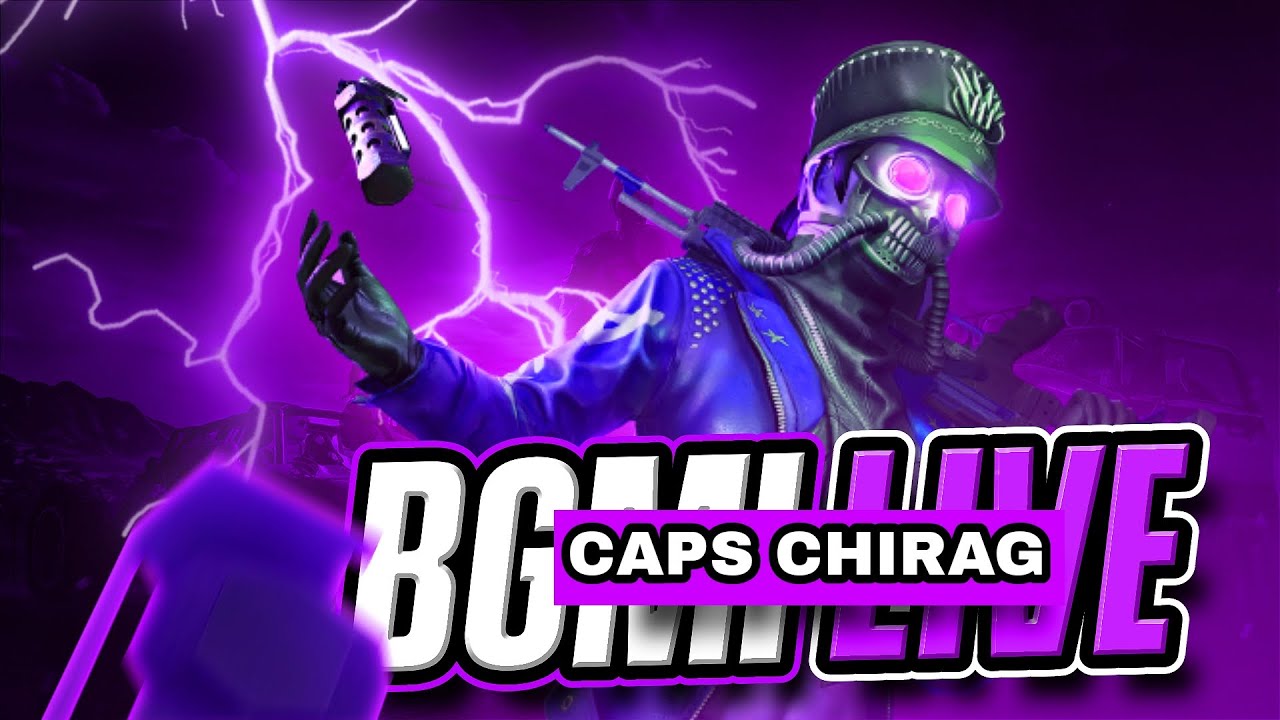 BGMI LIVE WITH CAPS CHIRAG #pubgmobilelive #pubgm #pubglive #gaming # ...