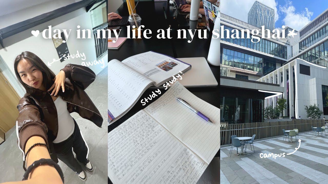 day in my life as a nyu shanghai study away student! | studying away pt 5 📓🌱⭐️ - YouTube