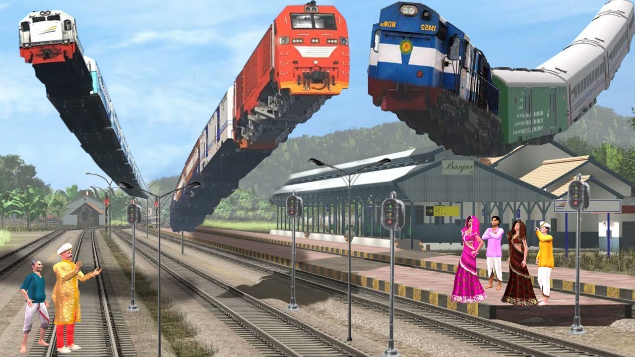 जादुई उड़ान ट्रेन Magical Flying Train Comedy Video Hindi Comedy Video ...