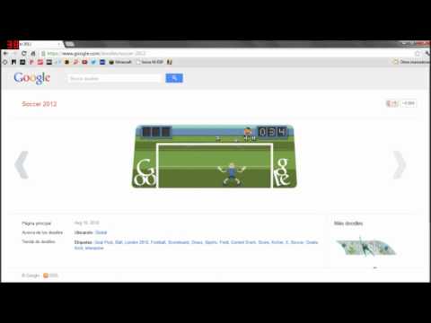 New World Record - Google Doodle Soccer 2012 - YouTube