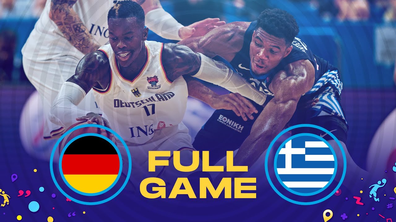 Germany v Greece | QUARTER-FINALS | Full Basketball Game | FIBA ...
