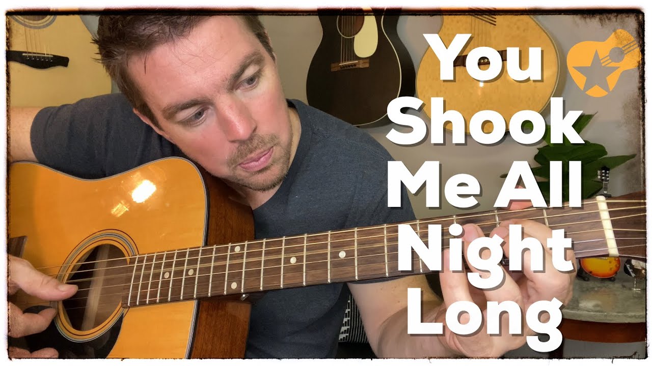 You Shook Me All Night Long | AC/DC | Beginner Guitar Lesson - YouTube