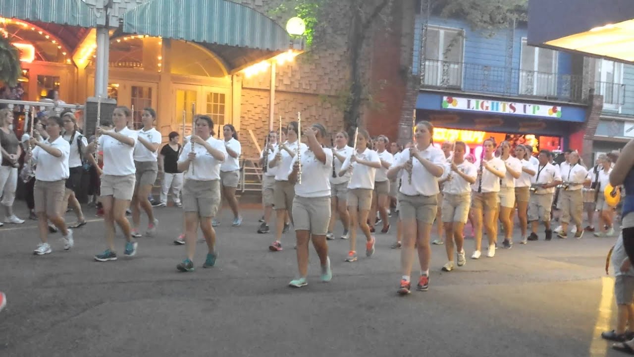 Mars High School Marching Band - Kennywood - August 14, 2015 - YouTube