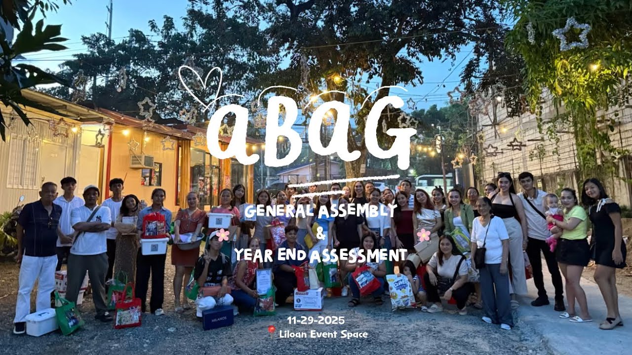 ABAG - General Assembly & Year End Assessment | It’s Belle Vlog - YouTube