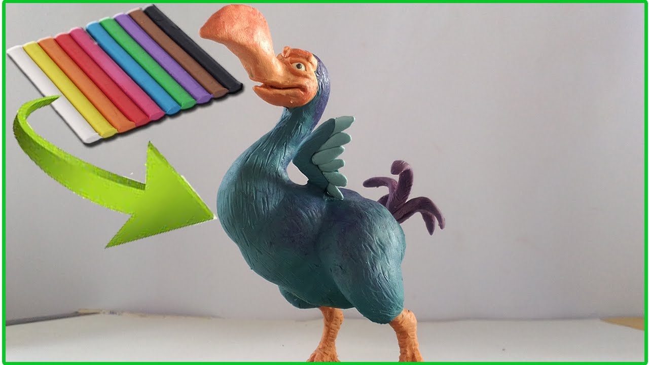 Dodo de Plastilina. Era de hielo/ Ice Age clay Dodo. - YouTube