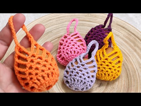 Crochet Easter Egg Cozy in Pineapple Stitch | Crochet Easter Deco | Crochet Egg Cozy Tutorial Easy