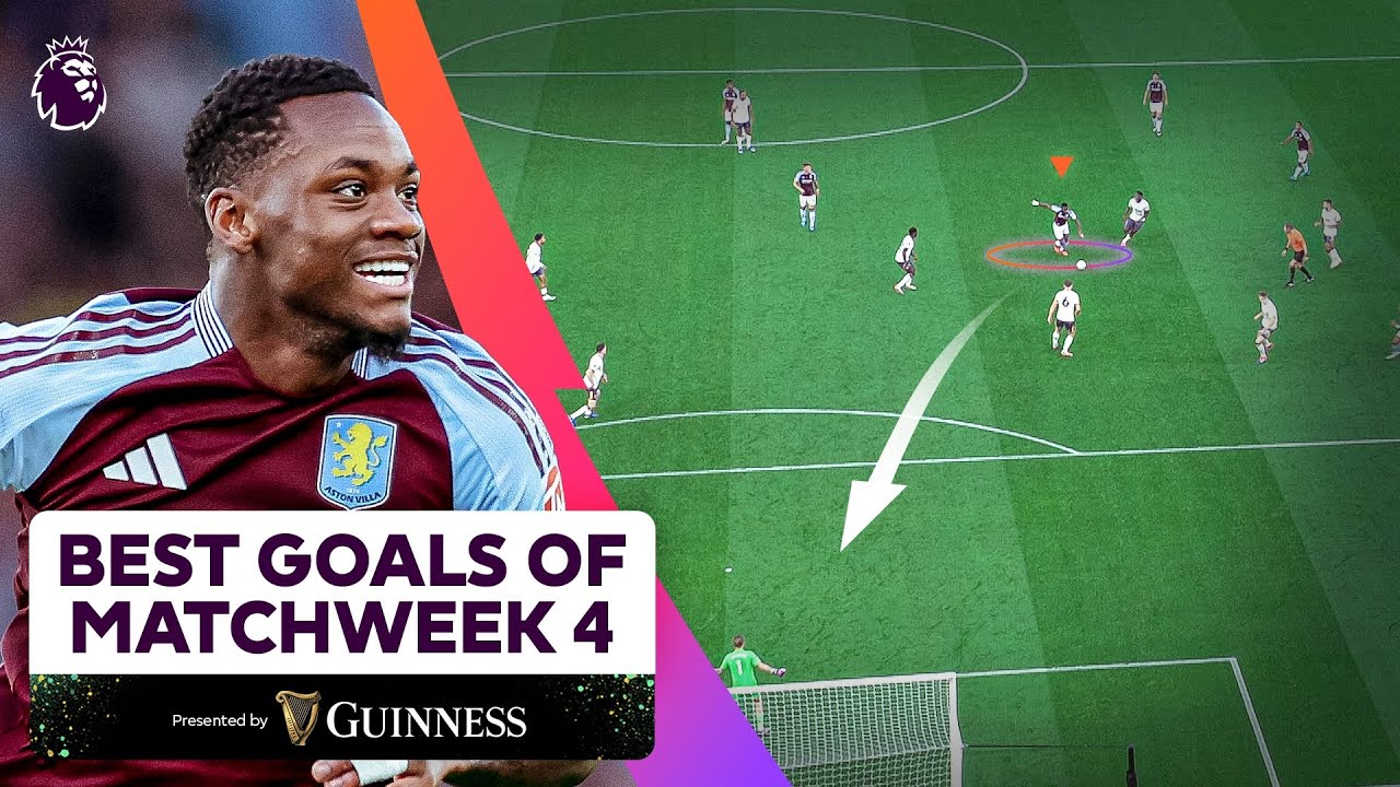 Best Goals Matchweek 4 ft. Haaland, Duran & More! | Presented by ...