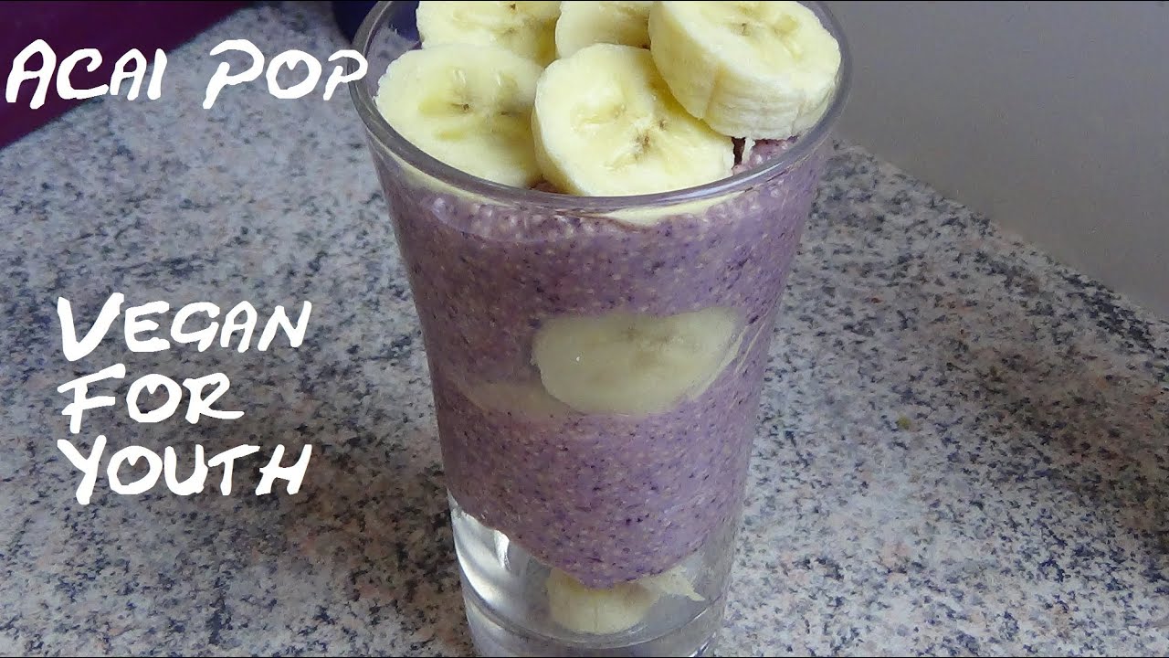 Acai Pop - Vegan for Youth - Vegane Frühstücksidee - YouTube