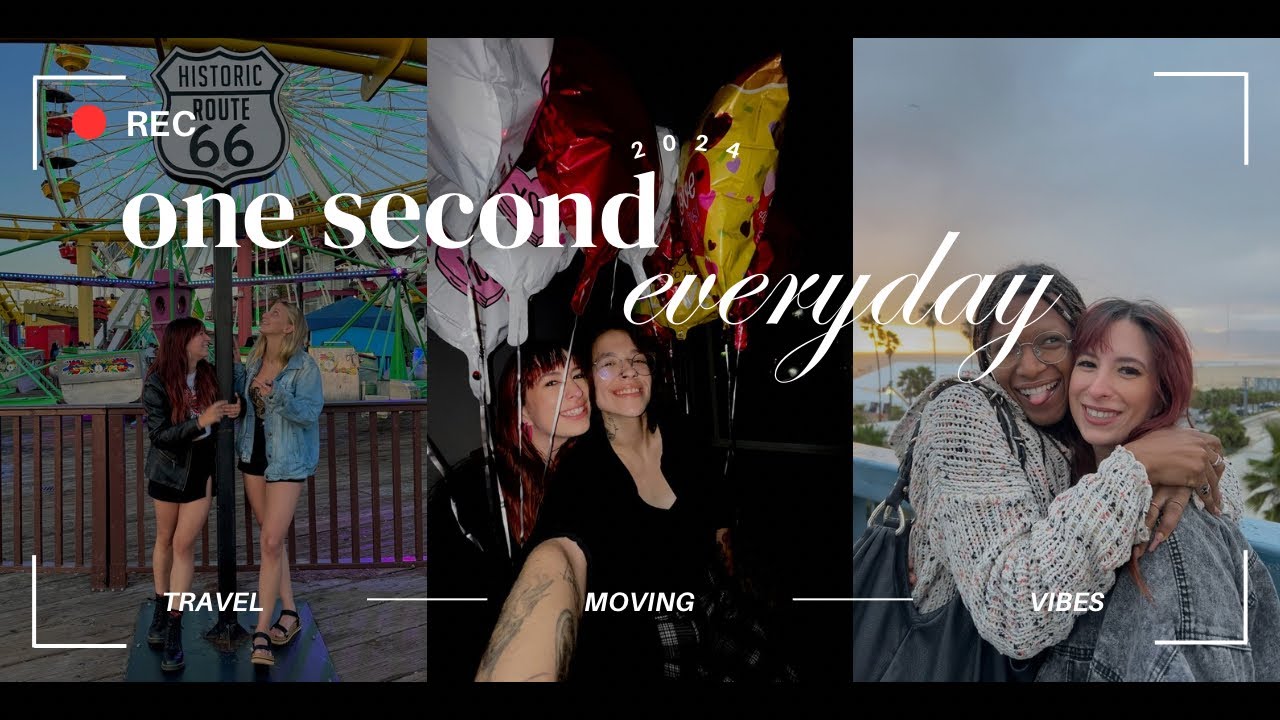 one second every day // 2024 - YouTube