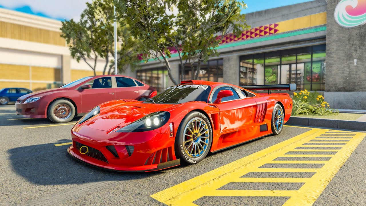 Saleen S7 - steering wheel and shifter gameplay - Crew Motorfest PS5 ...