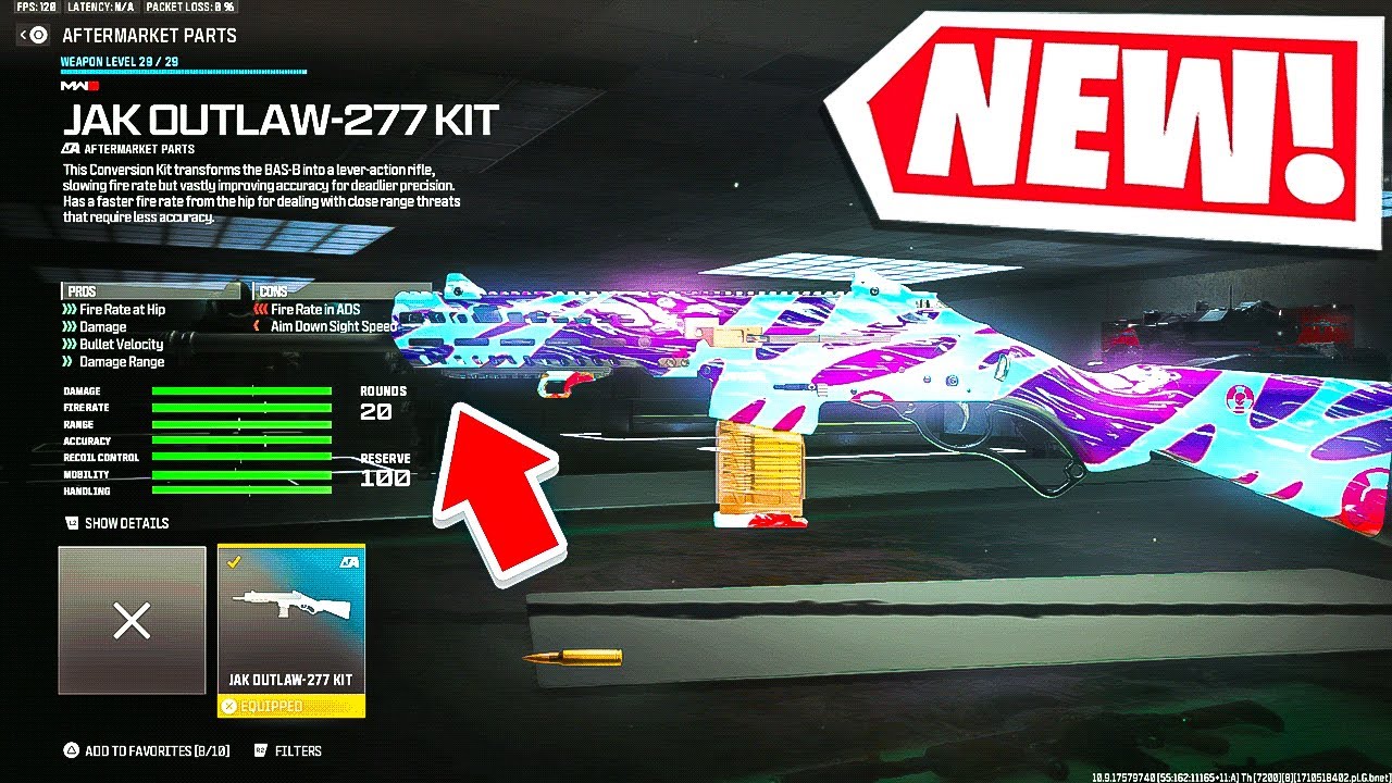 this NEW ATTACHMENT is RUINING MW3.. (JAK OUTLAW-277 KIT) - YouTube