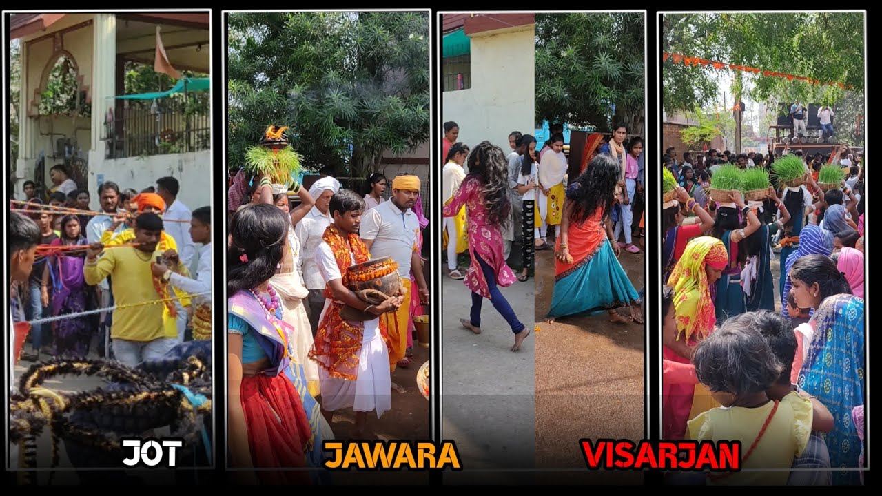 Jot Jawara Visarjan | Kota Raipur Chhattisgarh | Navratri Navmi | 30 ...
