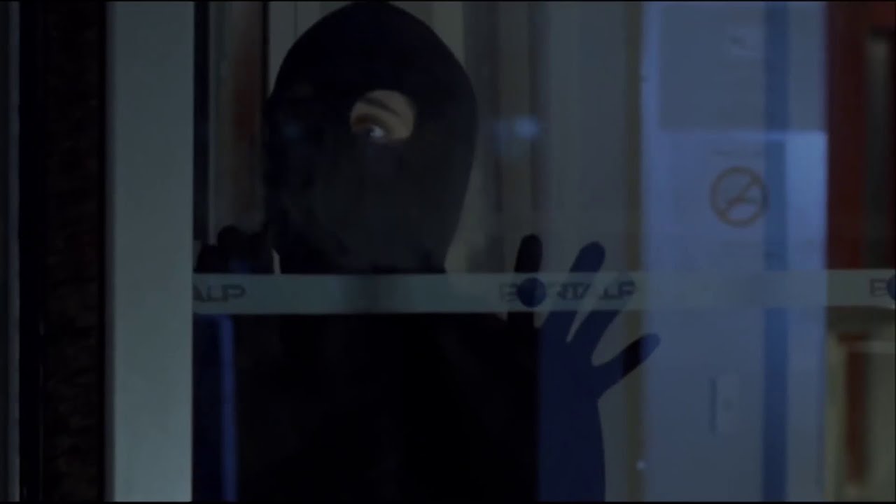 The masked female burglar ...and the revolving door of doom - YouTube