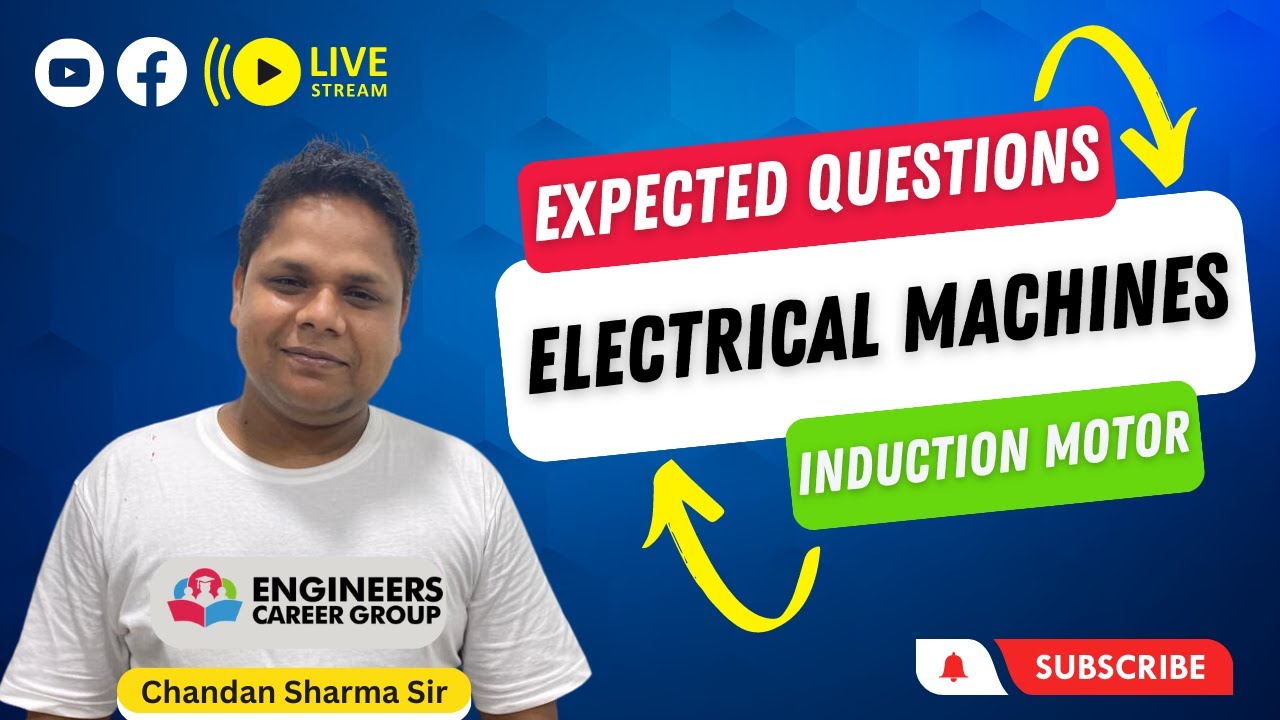 Questions Practice Session-Electrical Machines by Chandan Sharma Sir ...