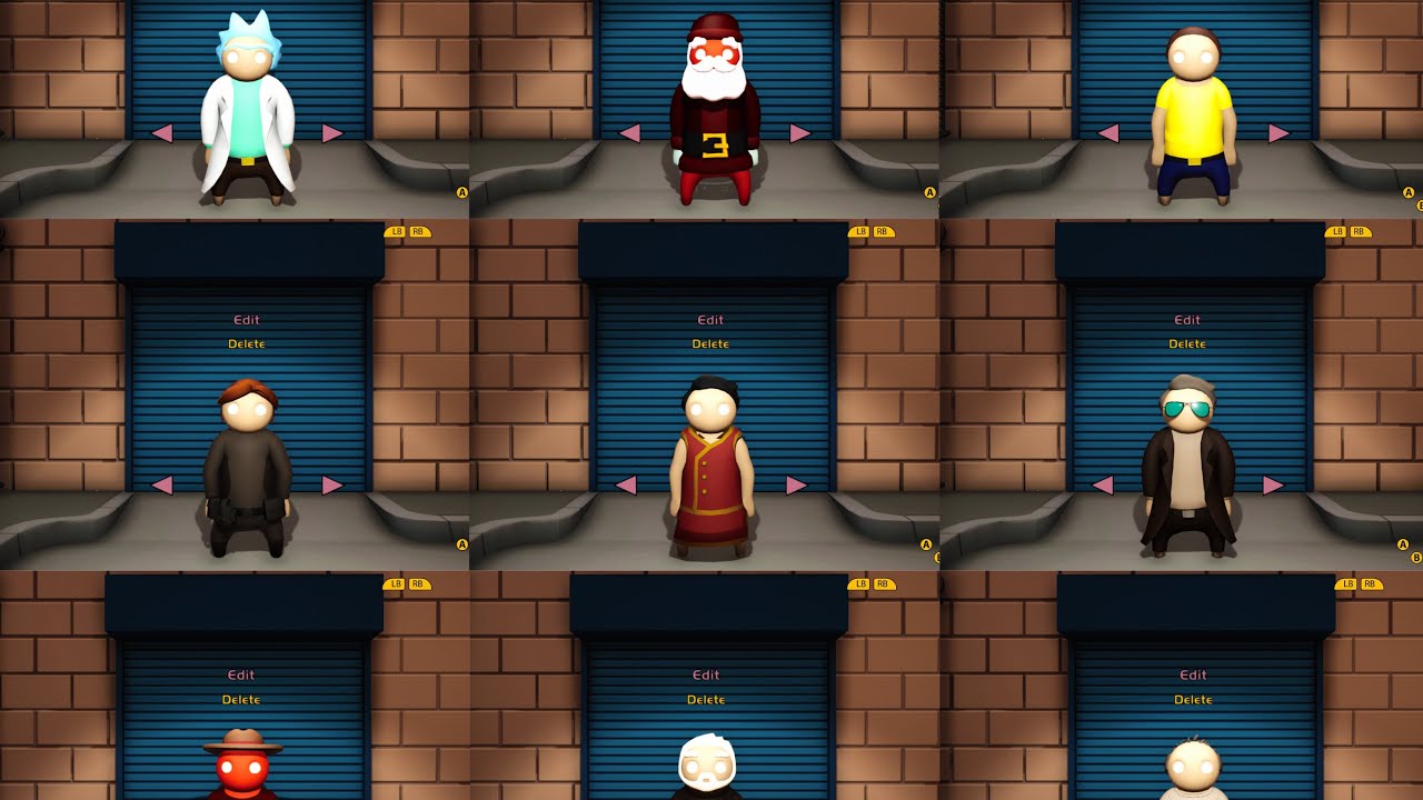 Gang Beast Costumes Tutorial 2 🎉 - YouTube