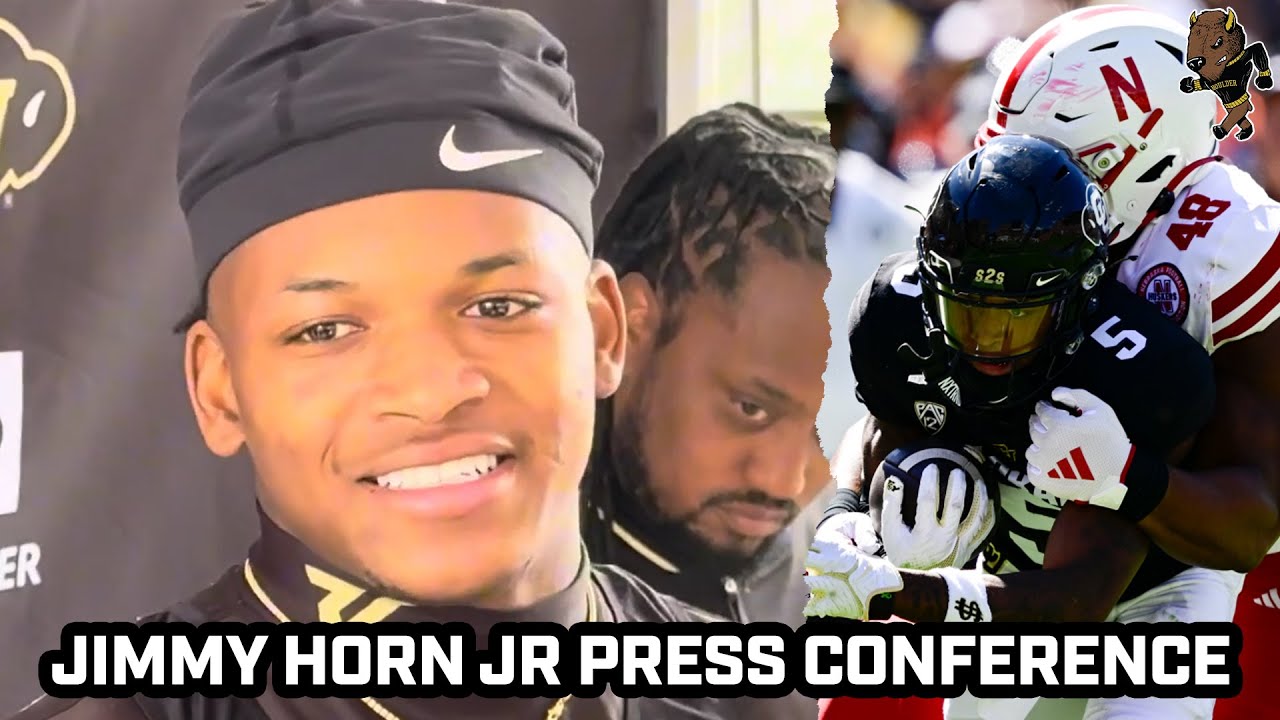 Jimmy Horn Jr on Always Being Ready, Nebraska Rivalry, & More - YouTube