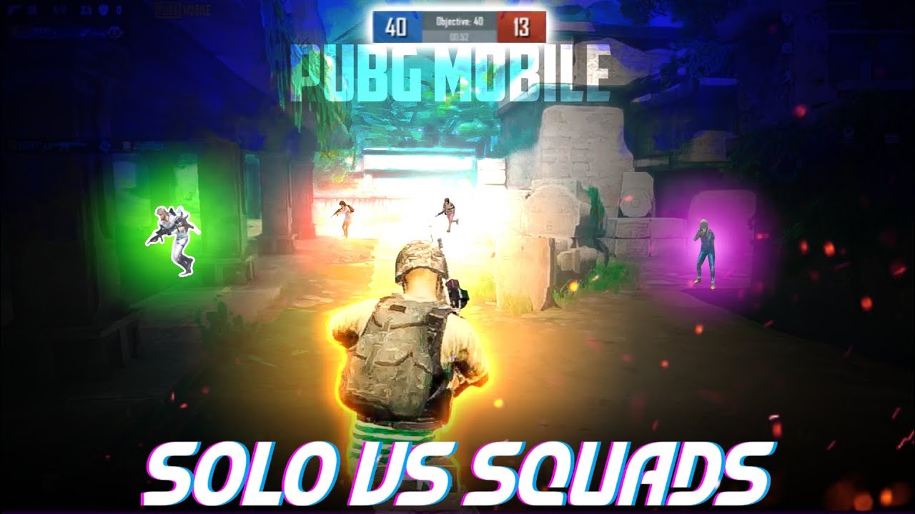 AMI EKAI 100 SOLO VS SQUADE PUBG MOBILE - YouTube