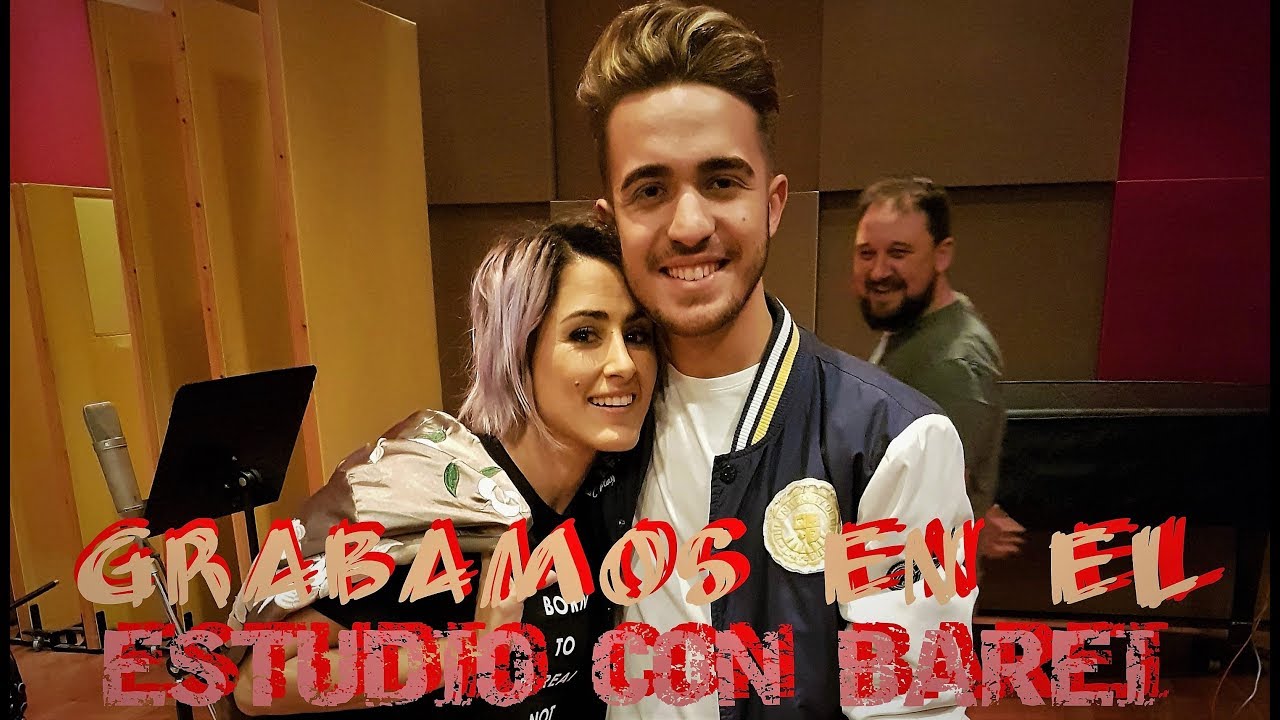 ¡GRABAMOS EN EL ESTUDIO CON BAREI! | Adrián Alba - YouTube