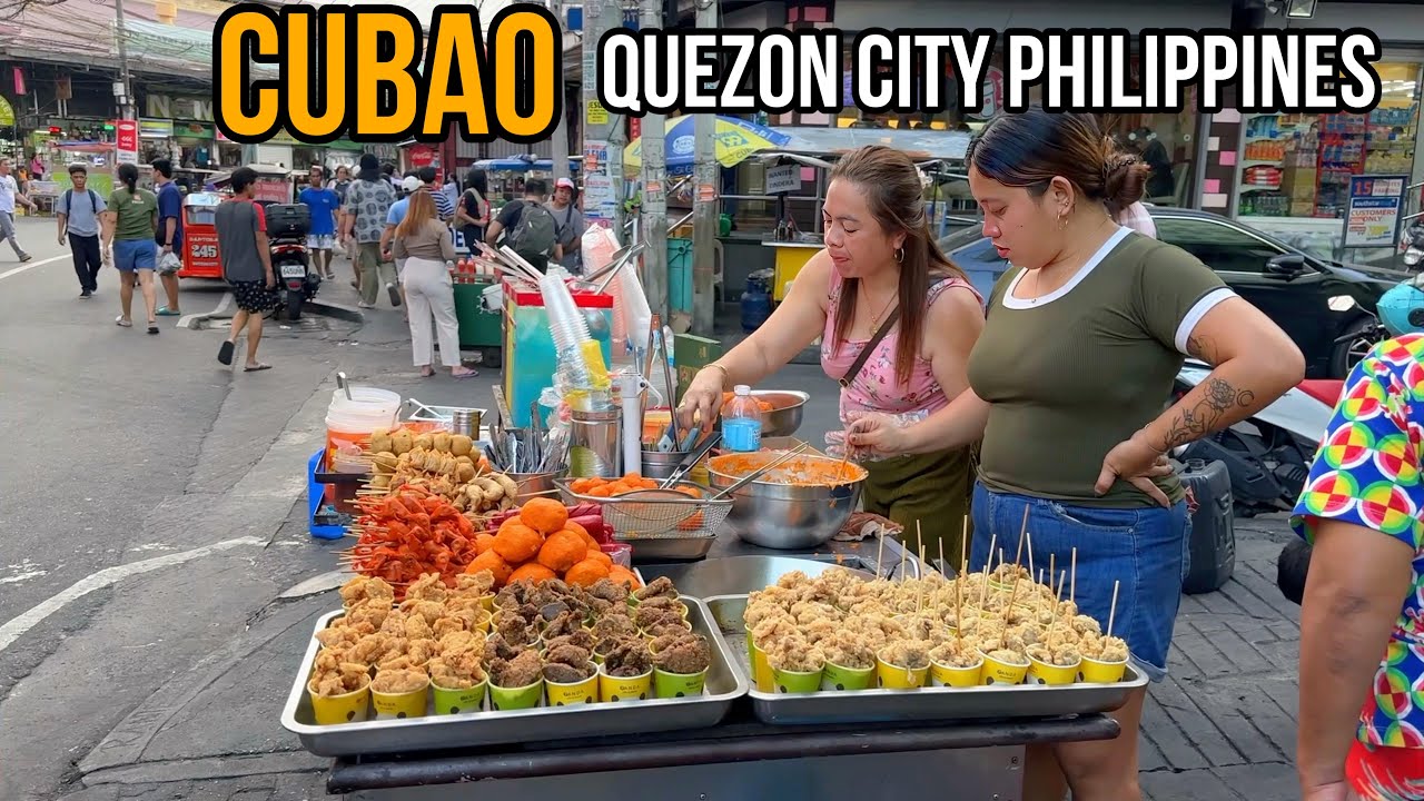 CUBAO QUEZON CITY PHILIPPINES-Afternoon Walking tour [4k] - YouTube