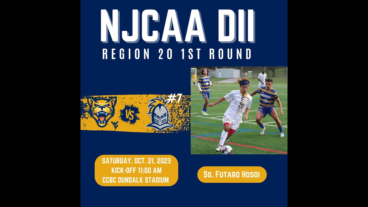 NJCAA DII Region 20 Men's Soccer- 1st Round | WVU Potomac State College ...