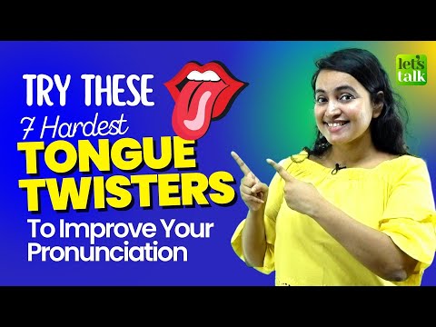 Try These 7 English Tongue Twisters To Improve Your English ...