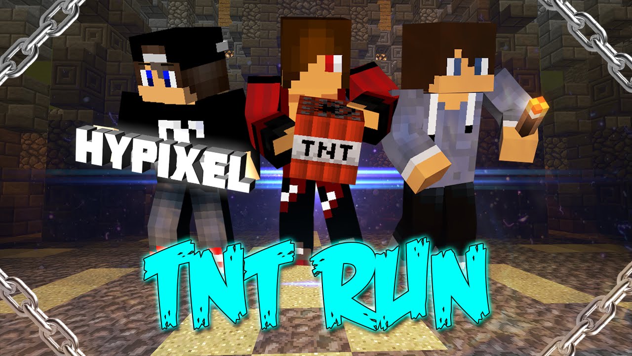 Hypixel - TNT RUN : Gros délire - Minecraft - YouTube