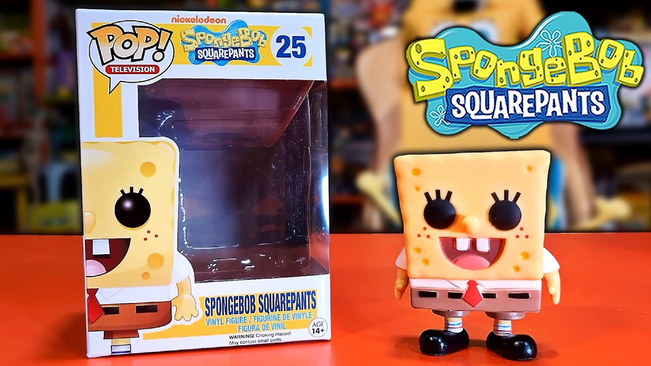 2012 Spongebob Squarepants Funko Pop Vinyl Figure #25 (UNBOXING/REVIEW ...