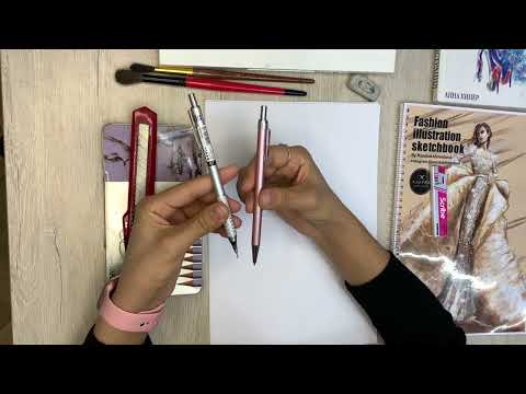 FASHION ILLUSTRACIYADA ISHLATILINADIGAN O'QUV QUROLLAR / KAAYBA fashion ...