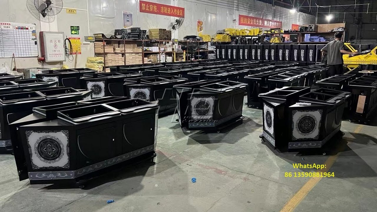 Factory How to Produce,Install the Fish Table Game Machines,Metal ...