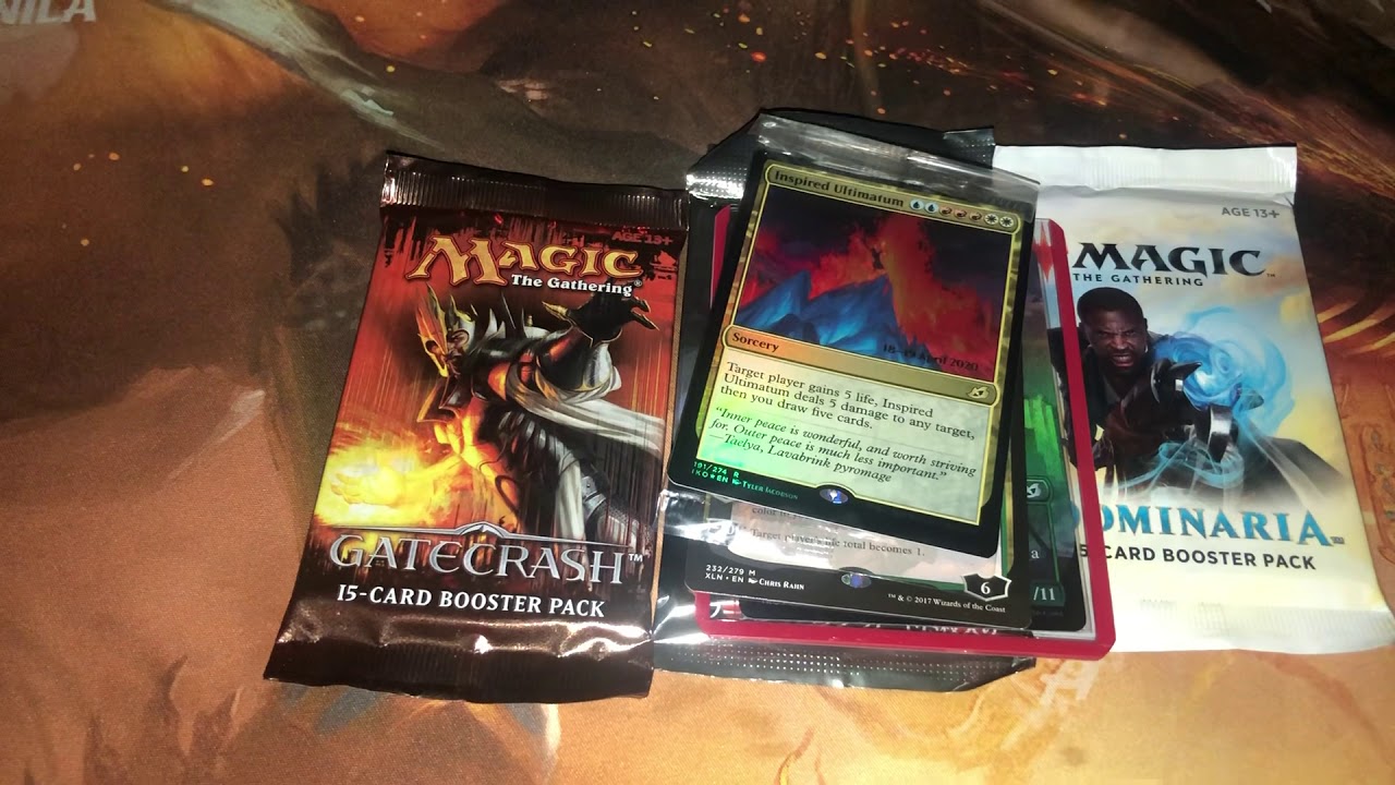 MTG - 3 booster opening - Enjoy - YouTube