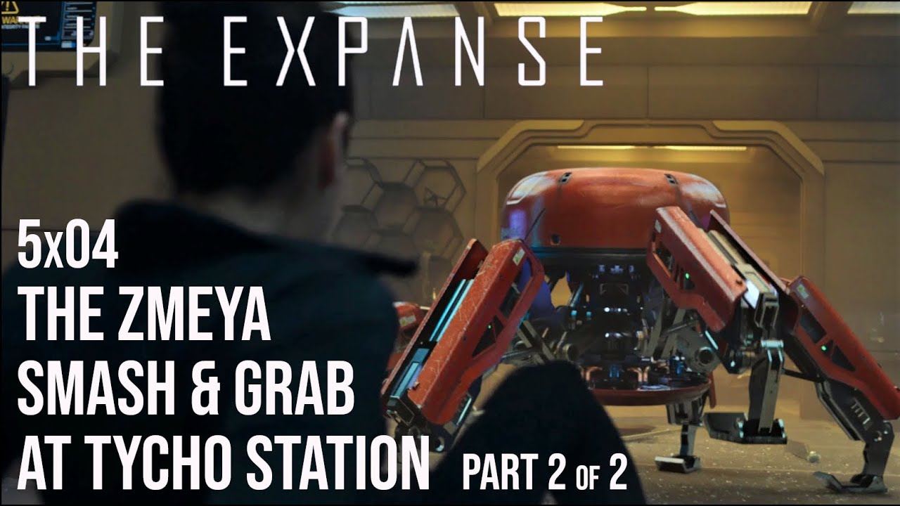 The Expanse - (2/2) Zmeya Smash & Grab at Tycho - YouTube