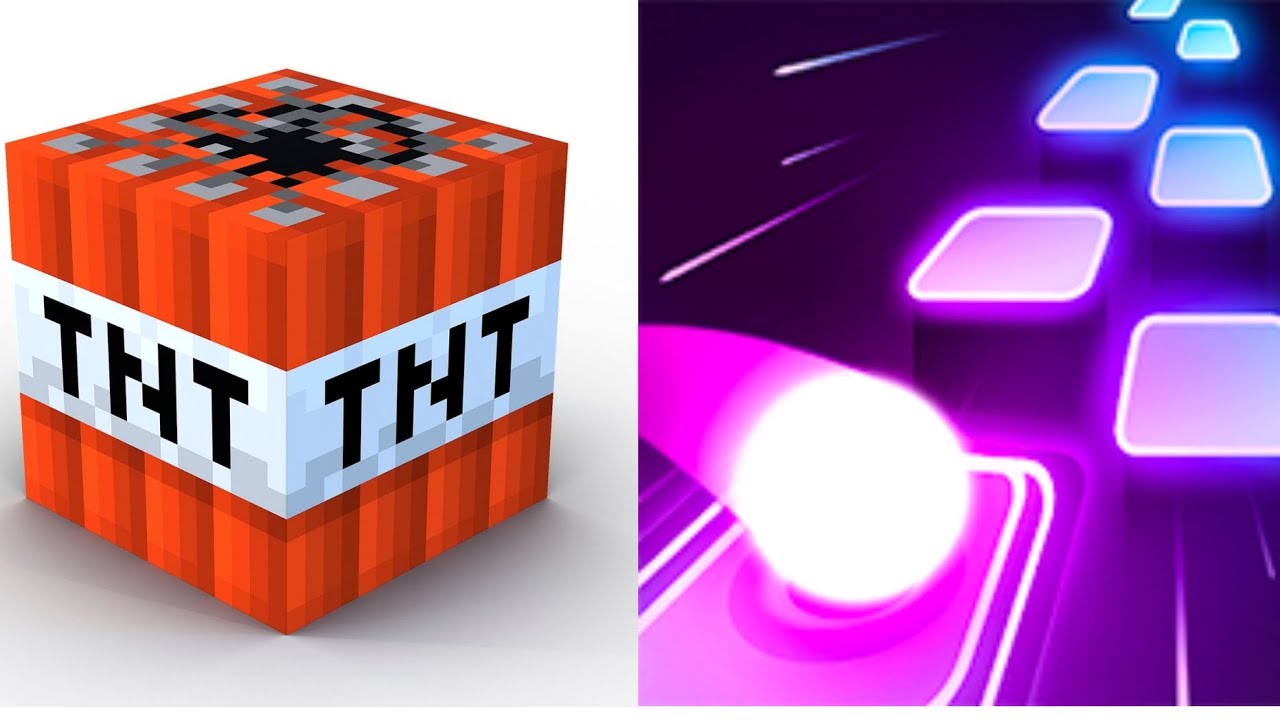 Minecraft TNT Song | Tiles Hop - YouTube