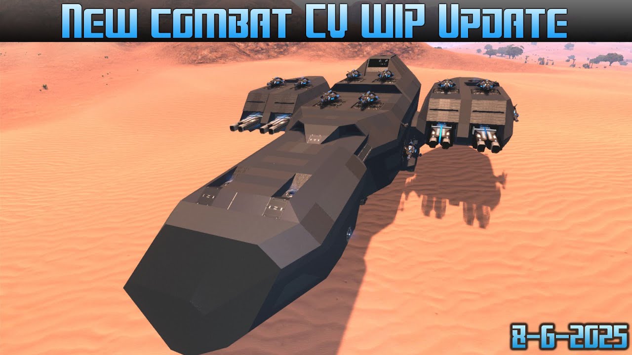 Empyrion Galactic Survival - New combat CV WIP Update 8/6/2025 - YouTube
