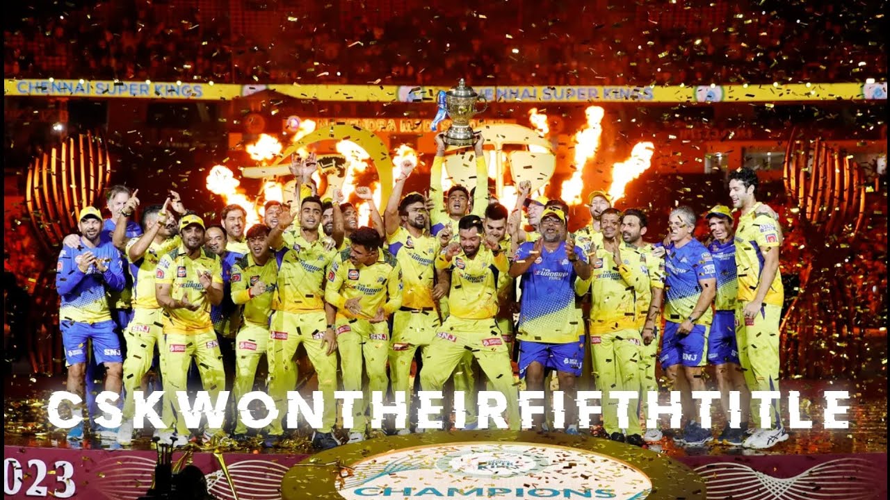 CSK Finally Win 2023 Trophy 🏆|| Chennai Super Kings Win Whattsap Status ...