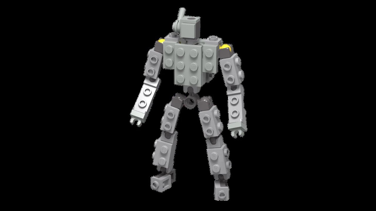 LEGO® Moc Mech / Mecha Build - N21 Mech Frame v3 - YouTube