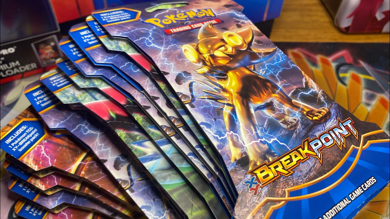 Opening 18 Pokémon XY Breakpoint Booster Packs - YouTube