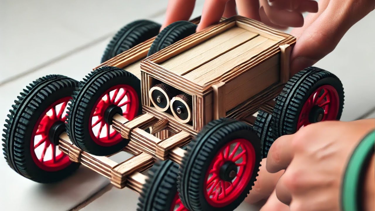 Elastic Energy: Build a Rubber Band Motor 🚀🛠️ - YouTube